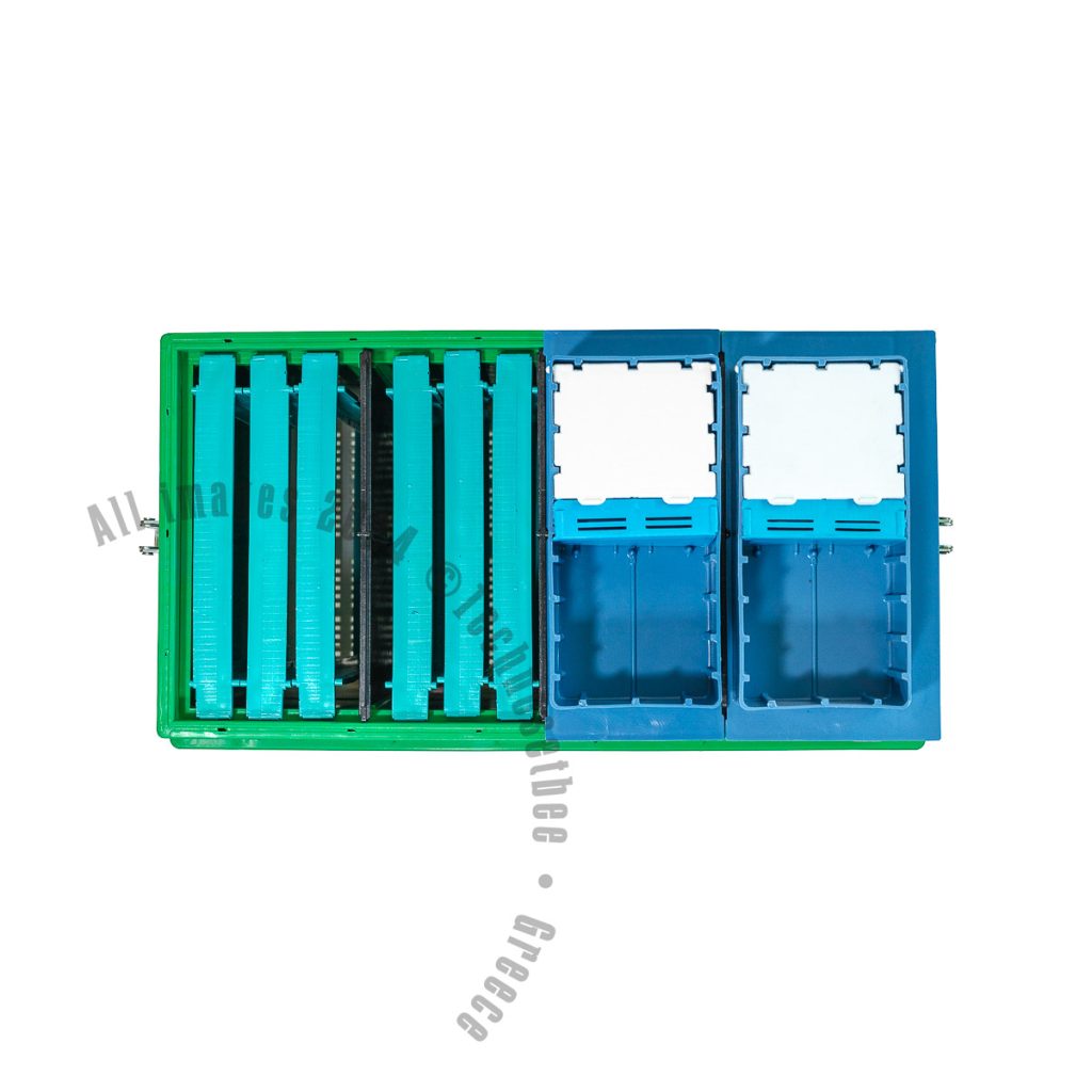 Q4 Plastic mating hive with ½ plastic frame - Technosetbee Greece